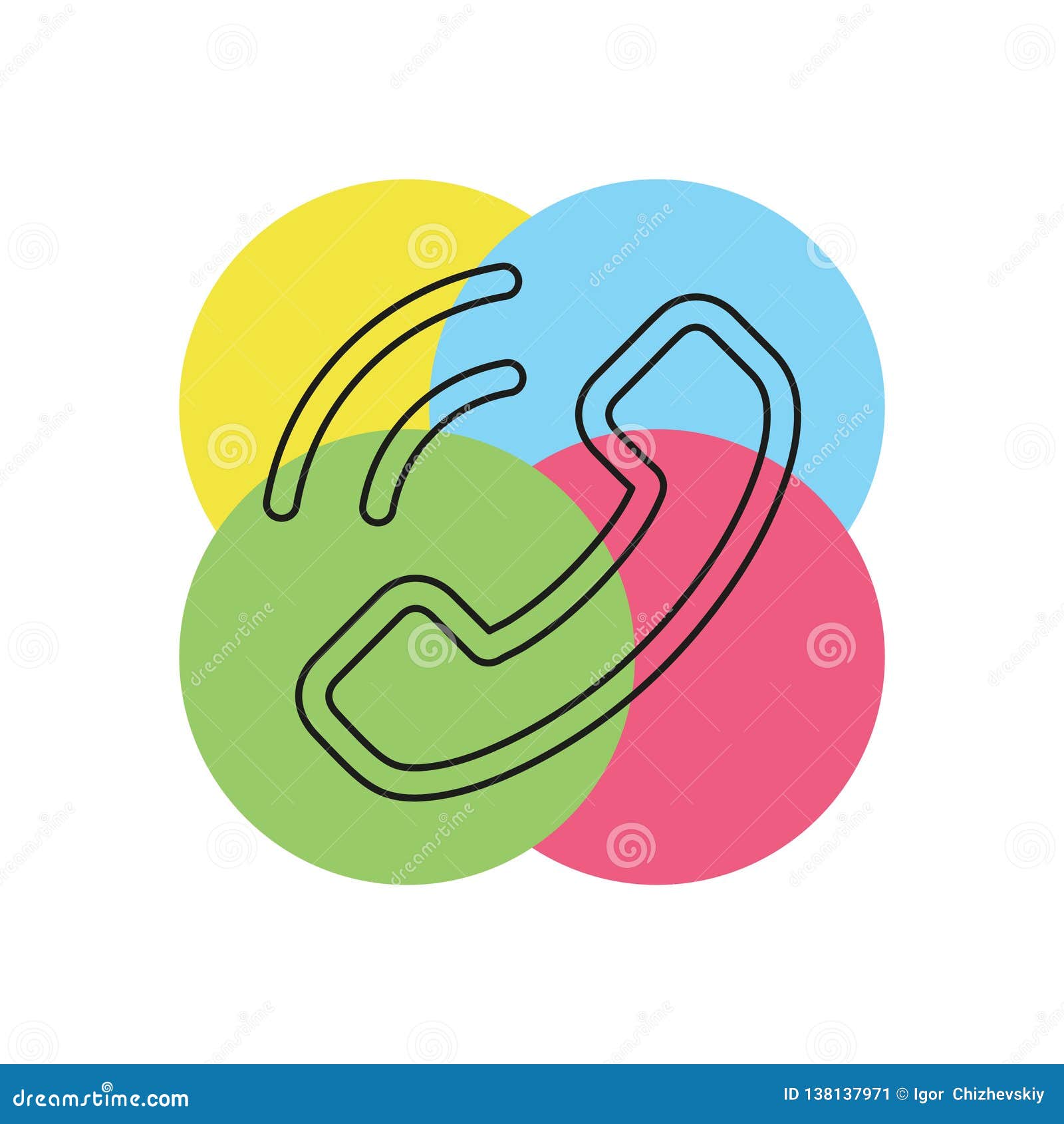 Call center vector icon stock illustration. Illustration of technology ...