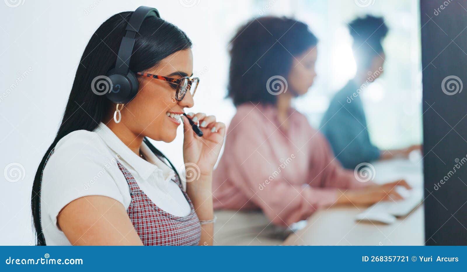 Call Center Woman, Office and Communication for Customer Service, Help ... Call Center Woman, Office and Communication for Customer Service, Help ...