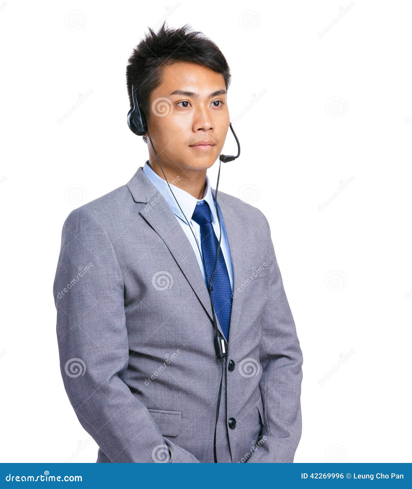 Call centre operator stock photo. Image of desk, customer - 42269996