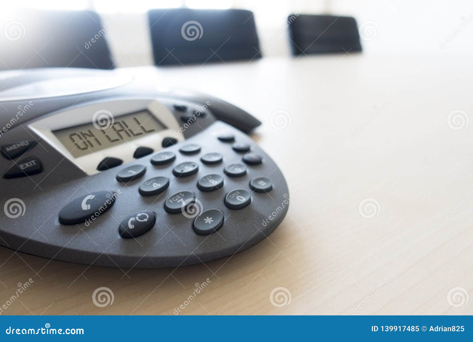 On Call on Conference Meeting Room Stock Image - Image of conference ...