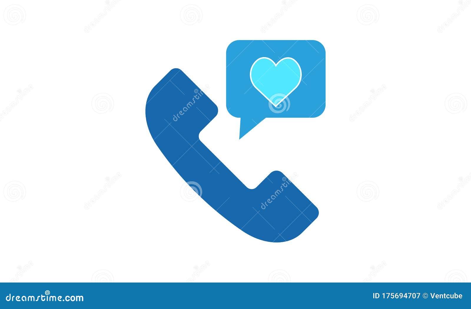 Call Feedback Icon Flat Style Graphical Symbol. Stock Vector ...
