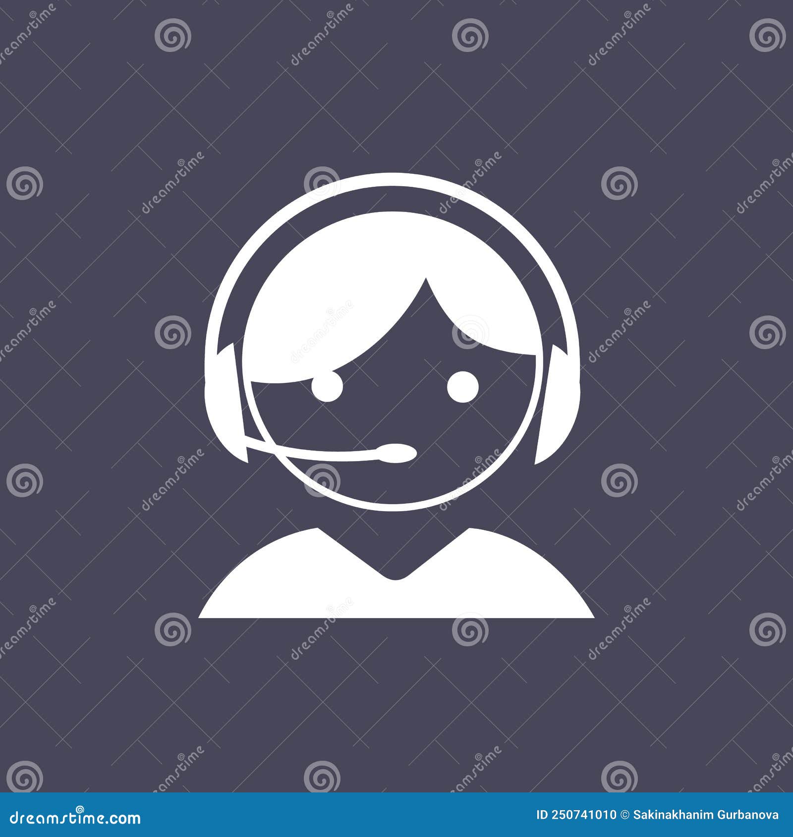 Call help icon stock illustration. Illustration of center - 250741010