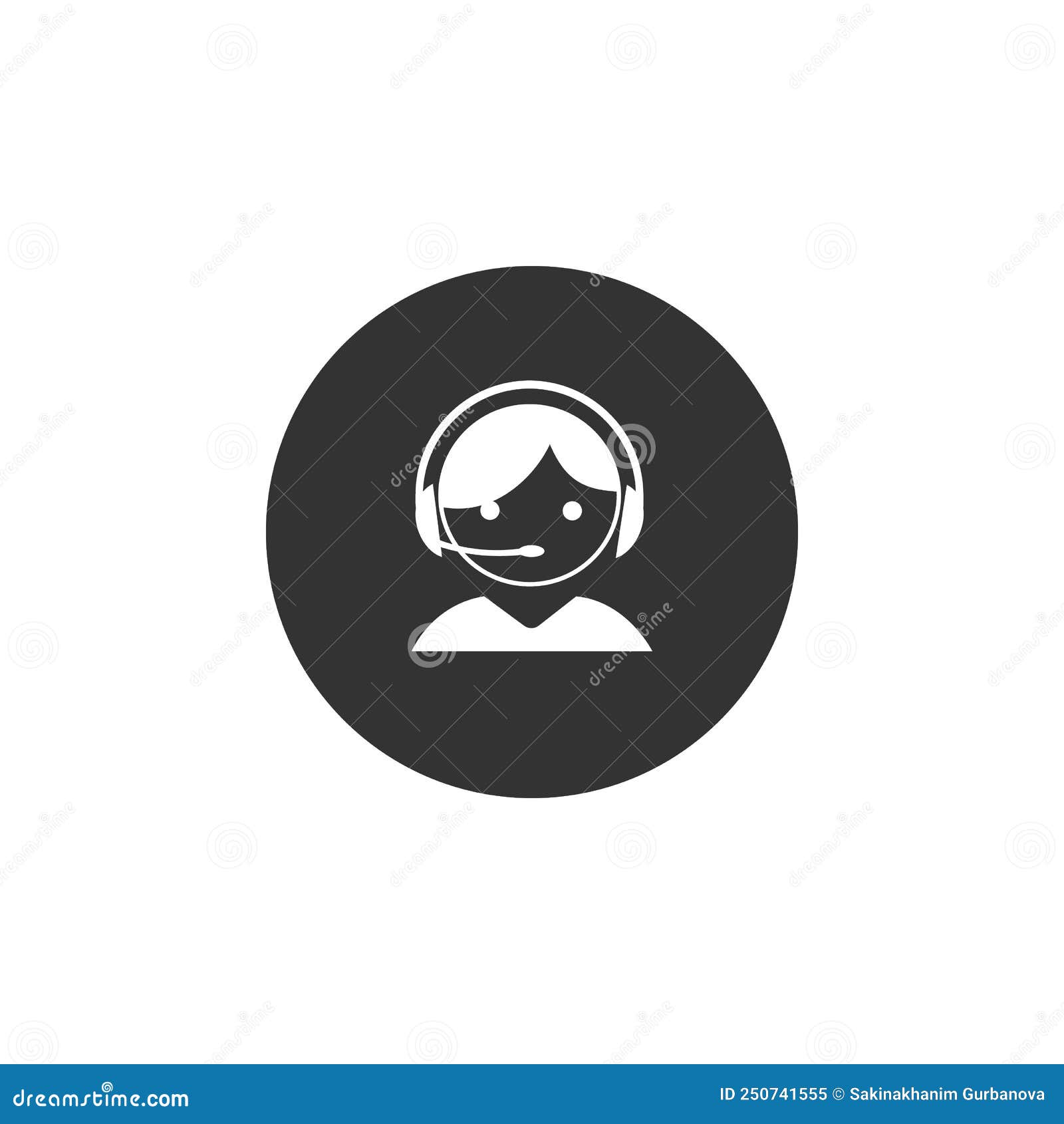 Call help icon stock illustration. Illustration of service - 250741555