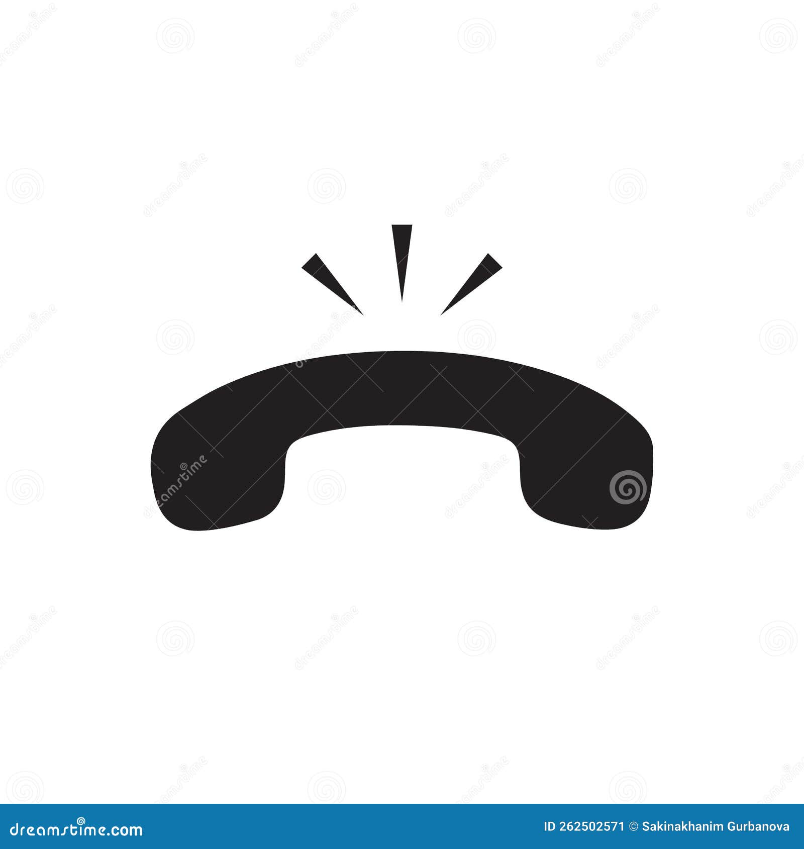 Call icon. call logo stock illustration. Illustration of business ...