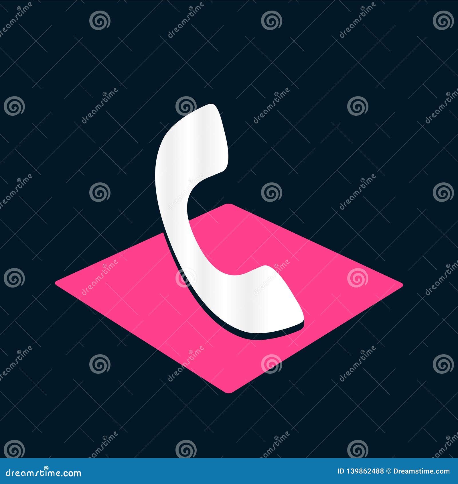 Call Icon / Logo. Ui Design Vector Illustration | CartoonDealer.com ...