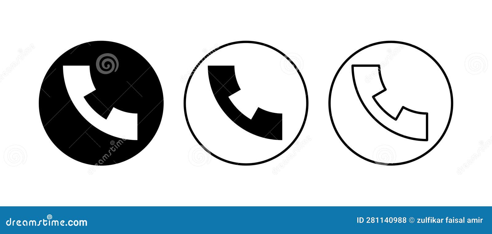 Call Icon . Telephone Icon Vector. Phone Icon Vector. Contact Us Stock ...