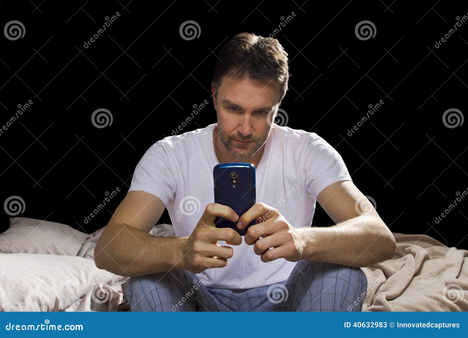 On Call Late Night stock image. Image of cellphone, person - 40632983