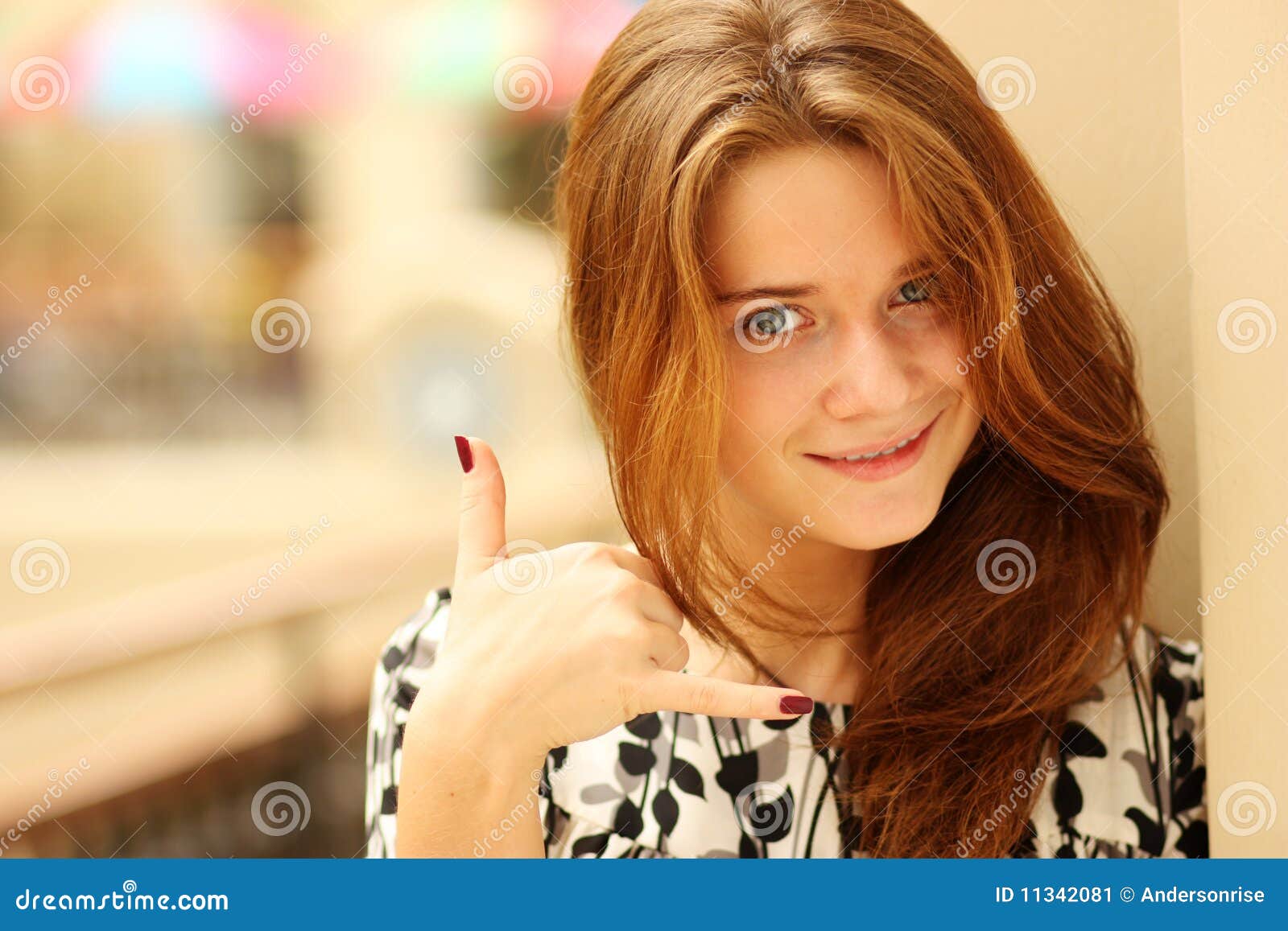 Call me stock image. Image of beautiful, bright, closeup - 11342081