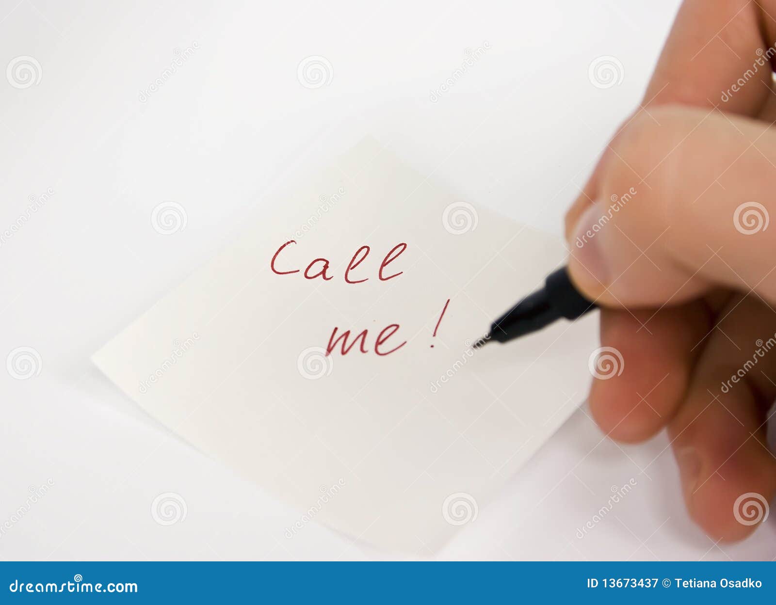 Call me stock image. Image of isolated, white, telephone - 13673437