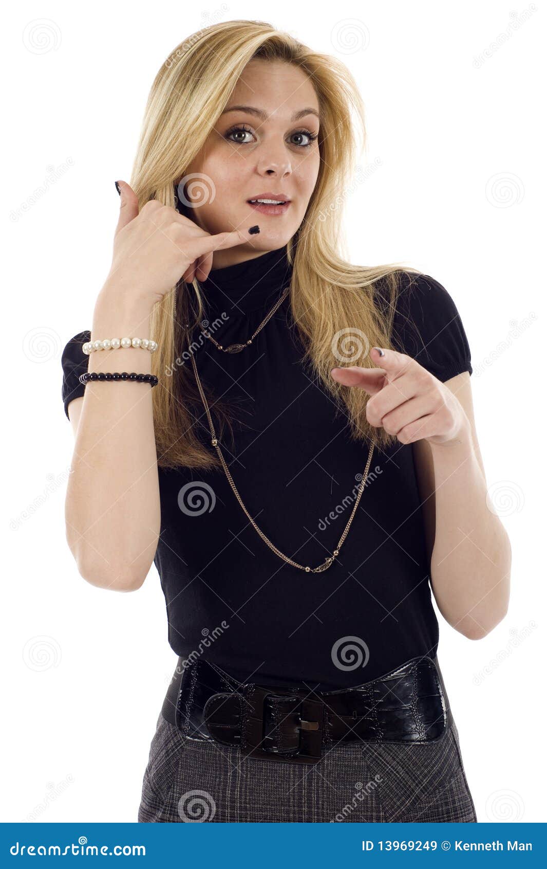 Call Me! stock image. Image of natural, conceptual, eyes - 13969249