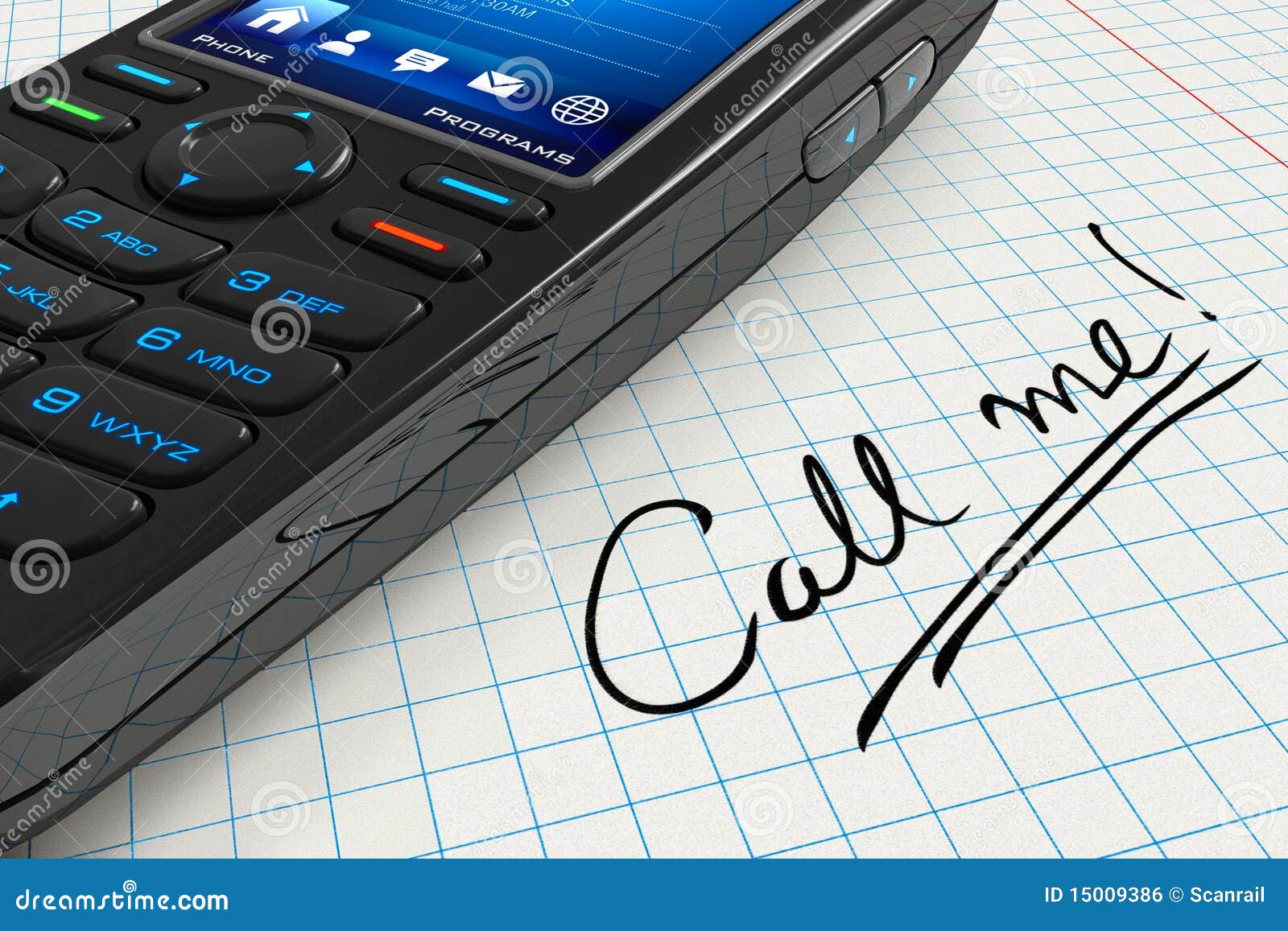 Call me! stock illustration. Illustration of call, internet - 15009386