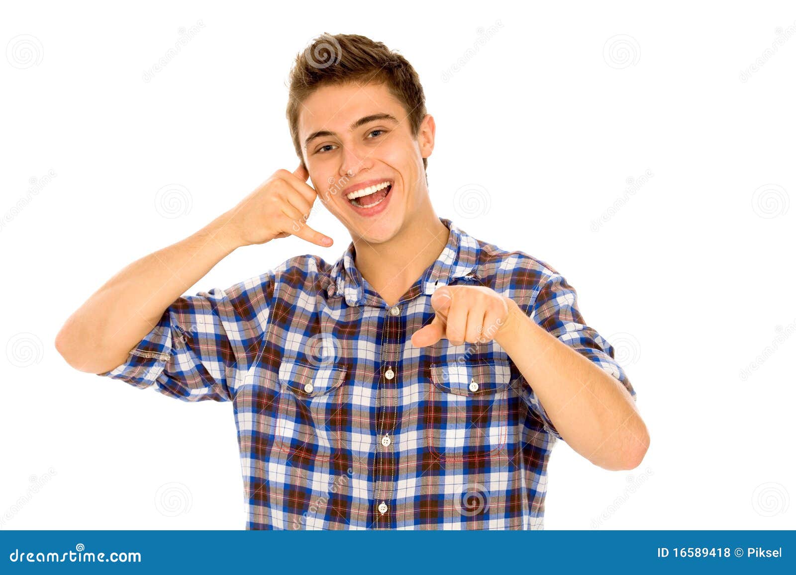 Call me stock photo. Image of person, hand, finger, standing - 16589418