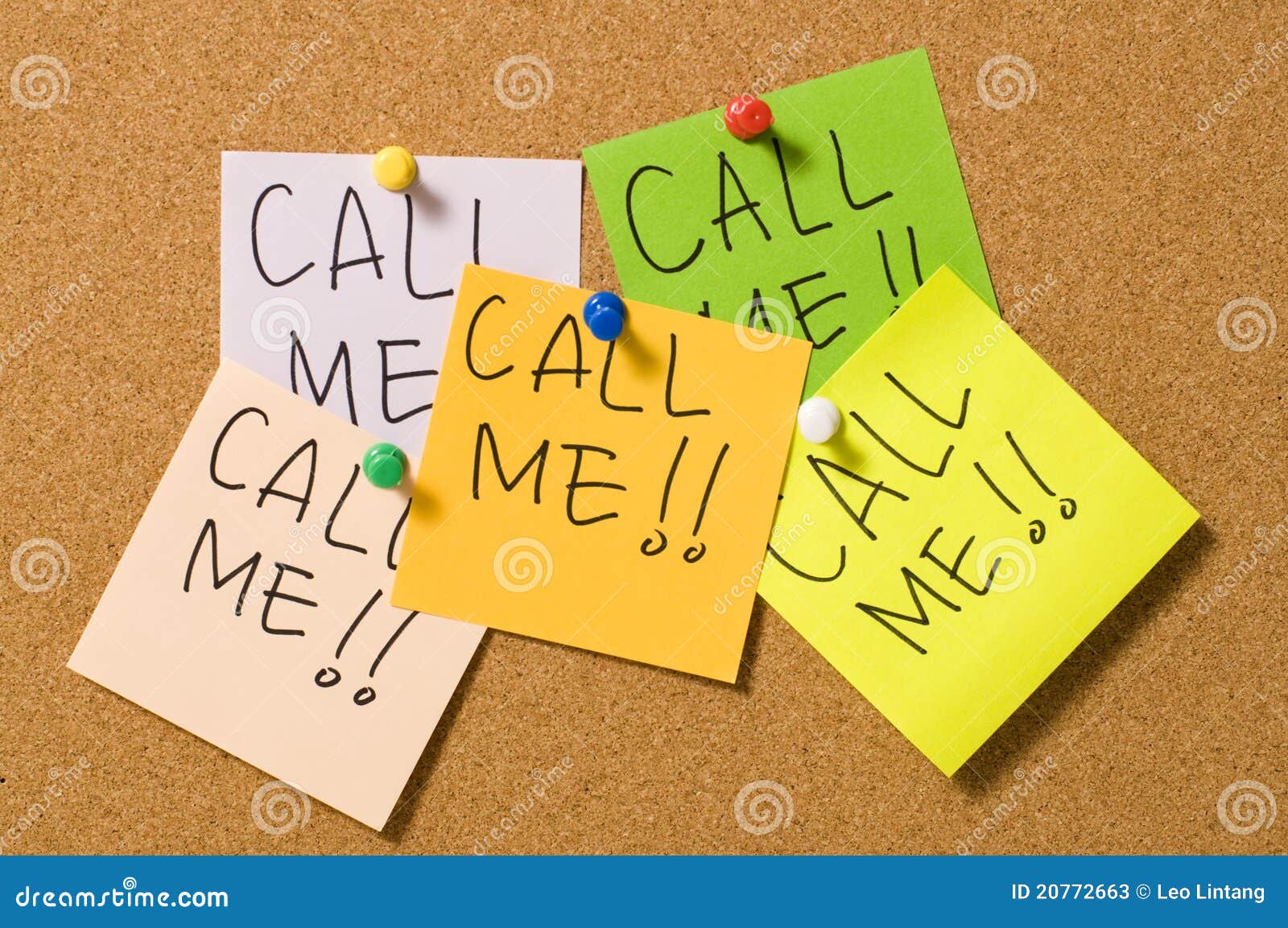 Call Me ! stock image. Image of cork, business, frame - 20772663