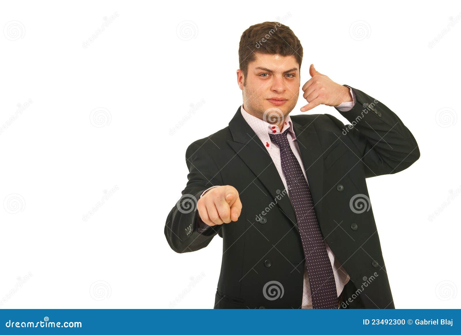 Call me! stock photo. Image of professional, confident - 23492300