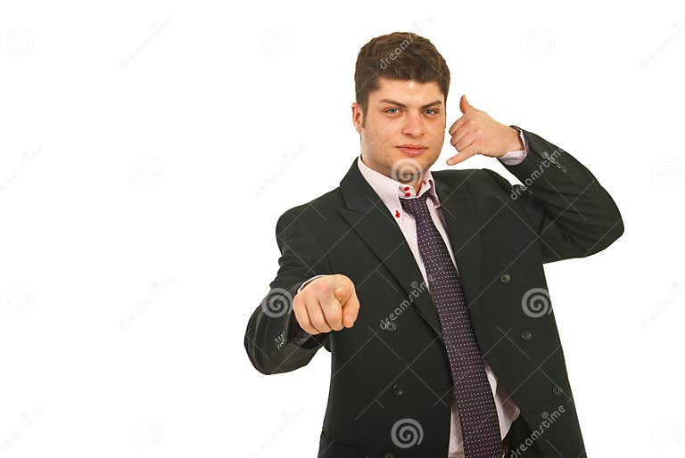 Call me! stock photo. Image of professional, confident - 23492300