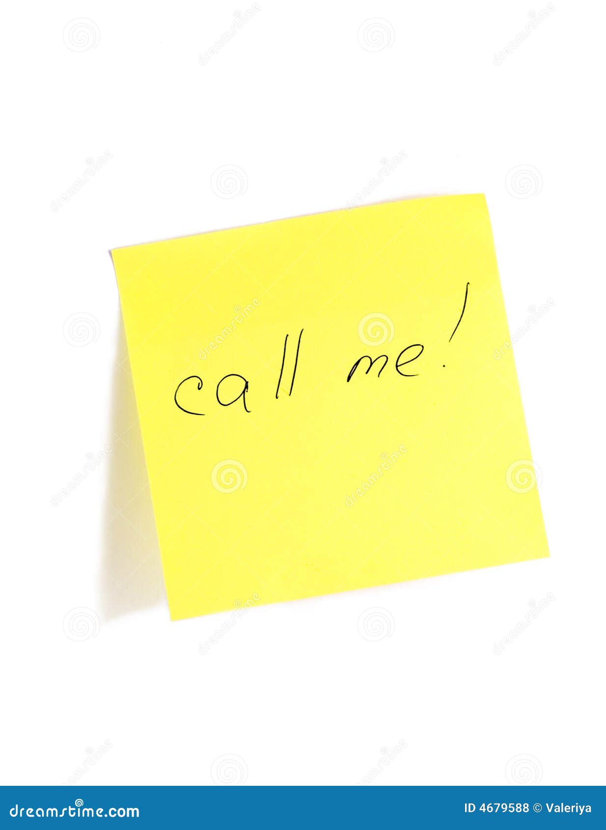 Call me! stock photo. Image of concept, close, yellow - 4679588