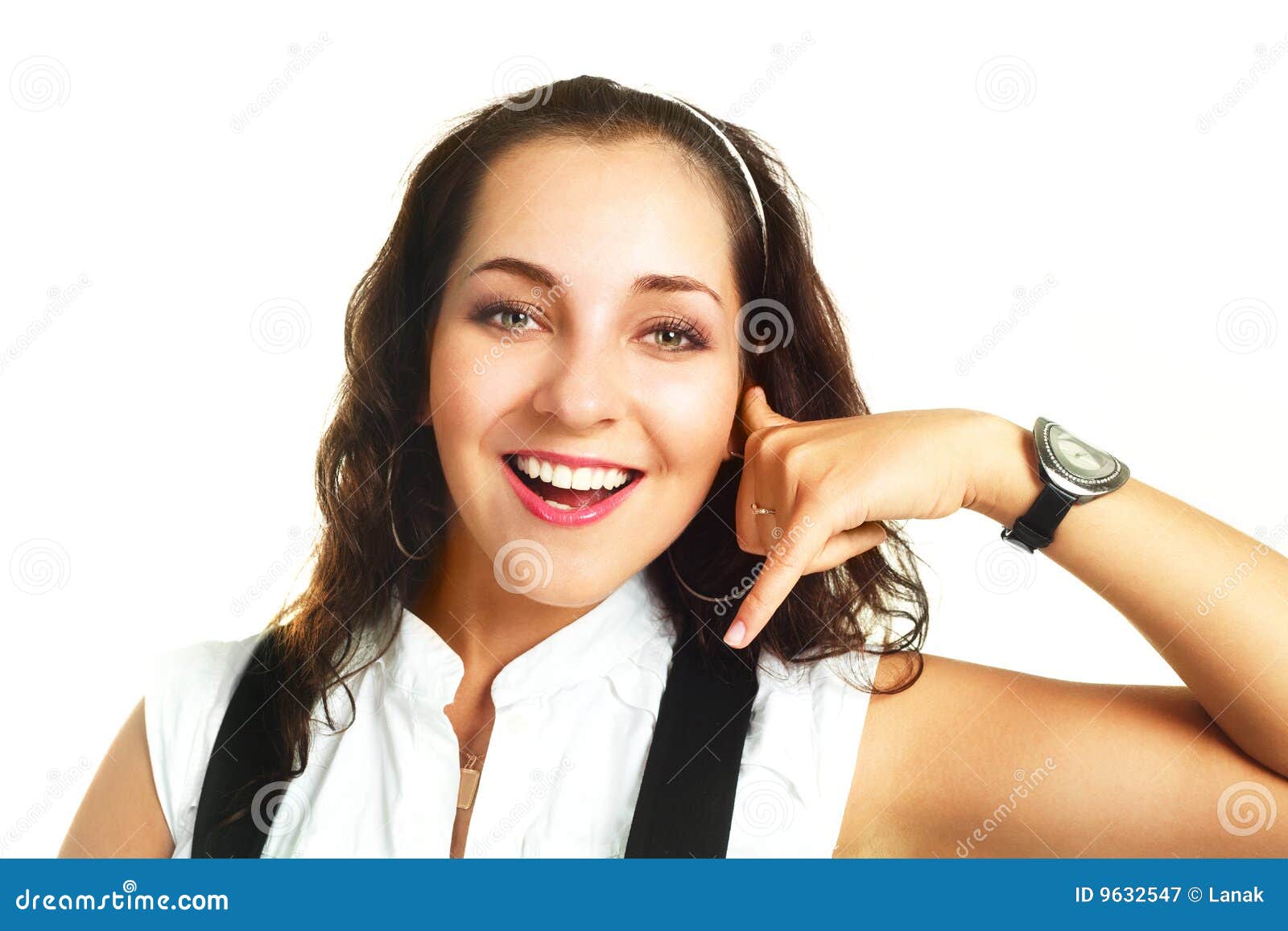 Call me stock image. Image of contact, female, businesswoman - 9632547