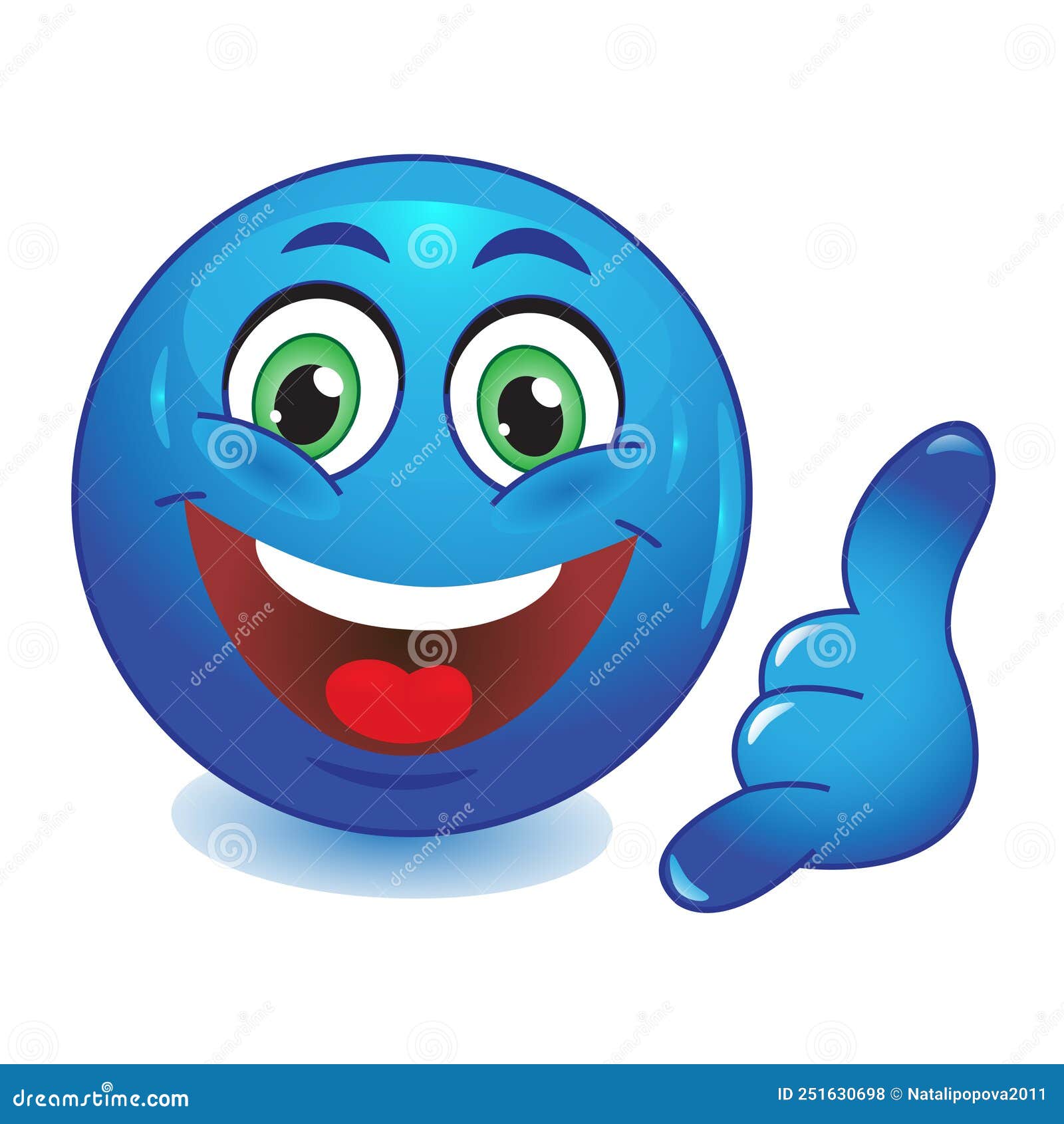 Call Me Emoticon. Vector Illustration Stock Vector - Illustration of ...