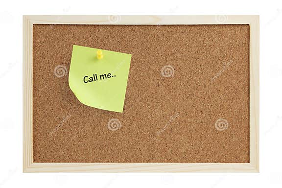 Call me Note stock photo. Image of isolated, note, notice - 11910480