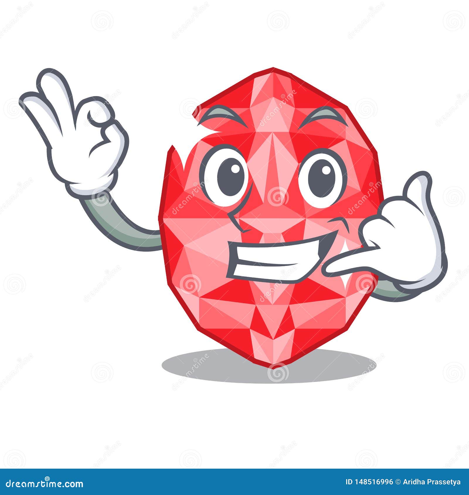 Ruby Cartoon Character