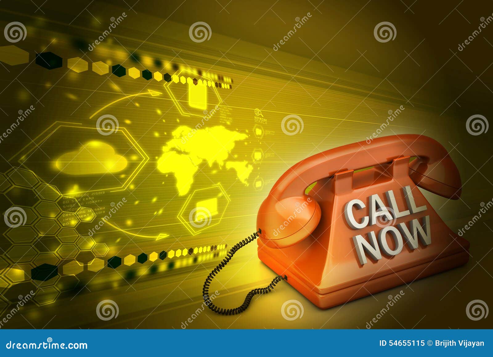 Call now concept stock illustration. Illustration of helpdesk - 54655115