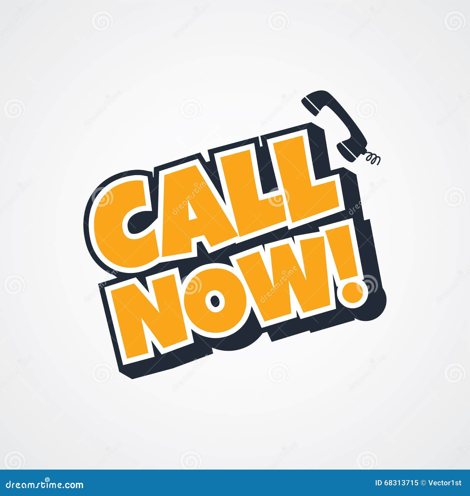 Call now sign stock vector. Illustration of live, assurance - 68313715