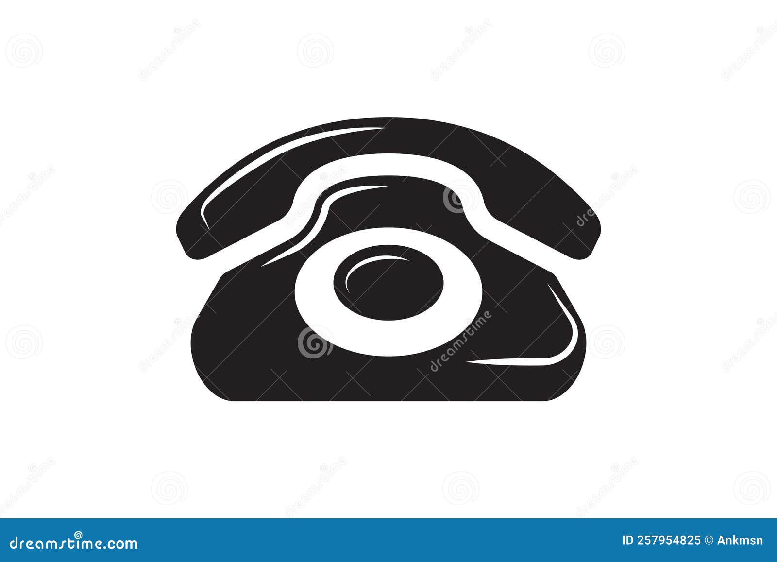 Call Phone Icon. Communication and Support Vector Symbol Stock Vector ...