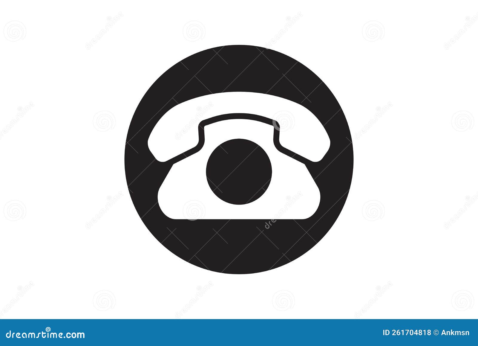 Call Phone Icon. Communication and Support Vector Symbol Stock Vector ...