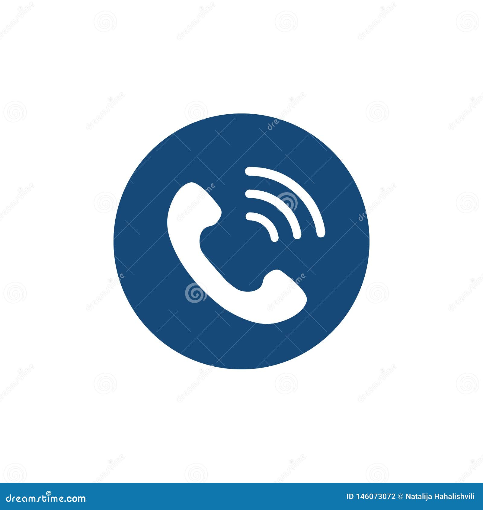 Call Phone Ringing Icon Sign Symbol. Stock Vector - Illustration of ...