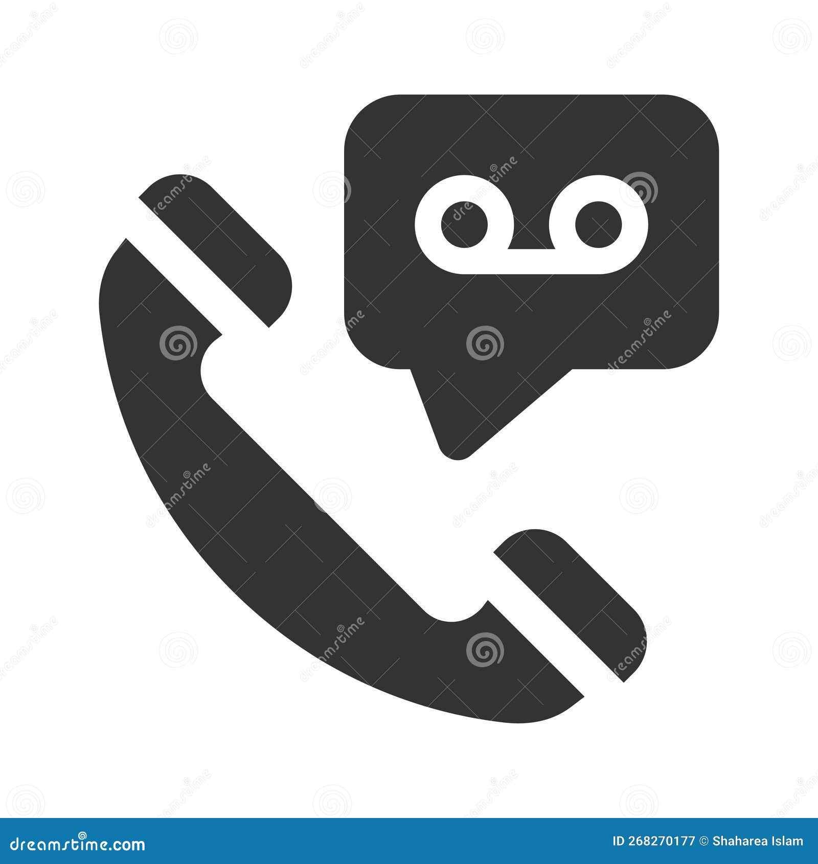 Call recording icon stock vector. Illustration of audio - 268270177