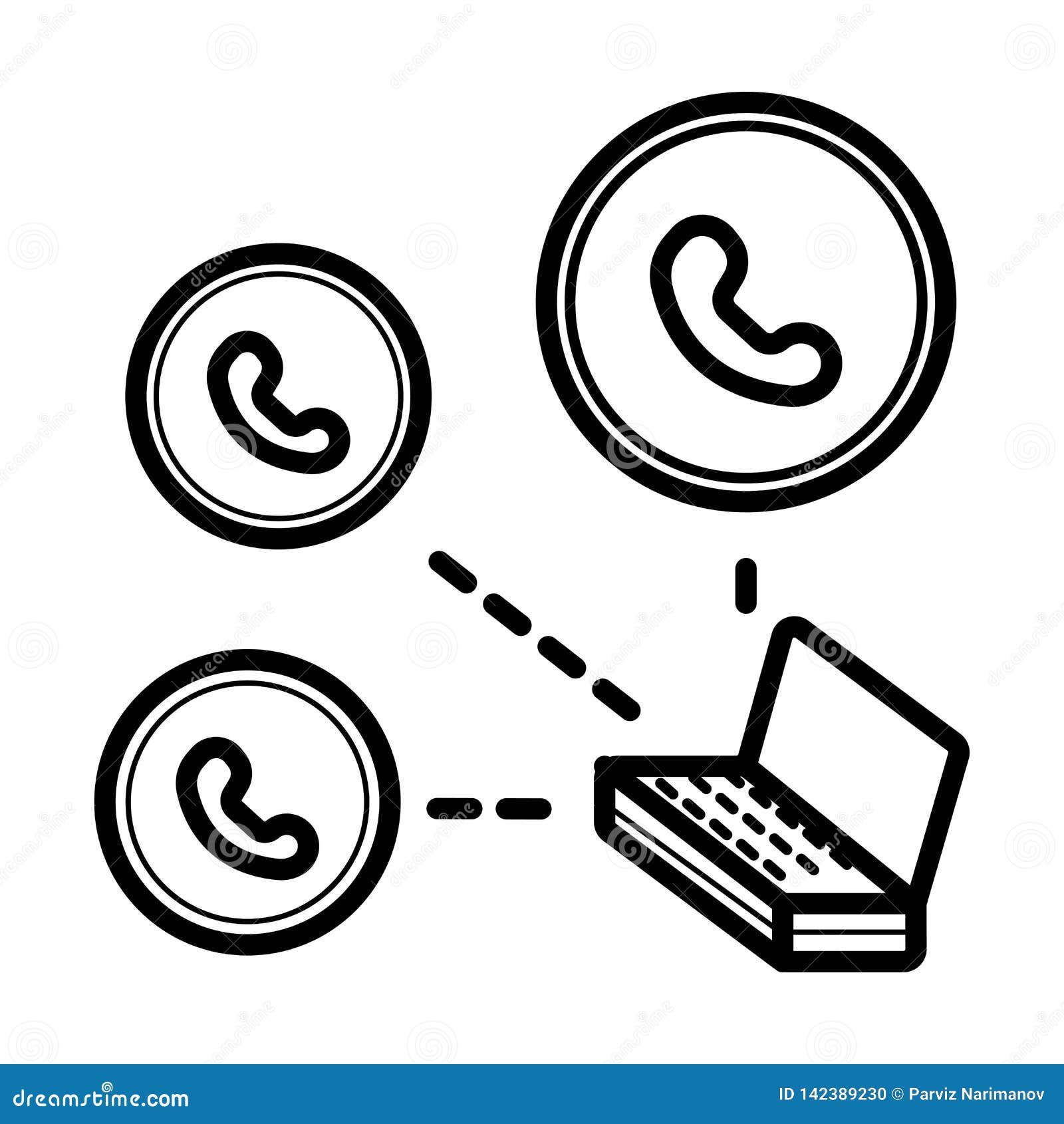 Call Recording Icon,Voice Recording Icon, Stock Illustration ...