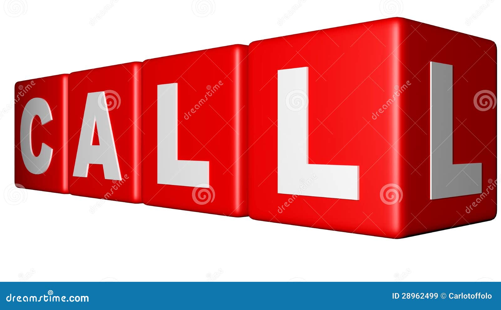 Call Red cubes stock illustration. Illustration of girl - 28962499
