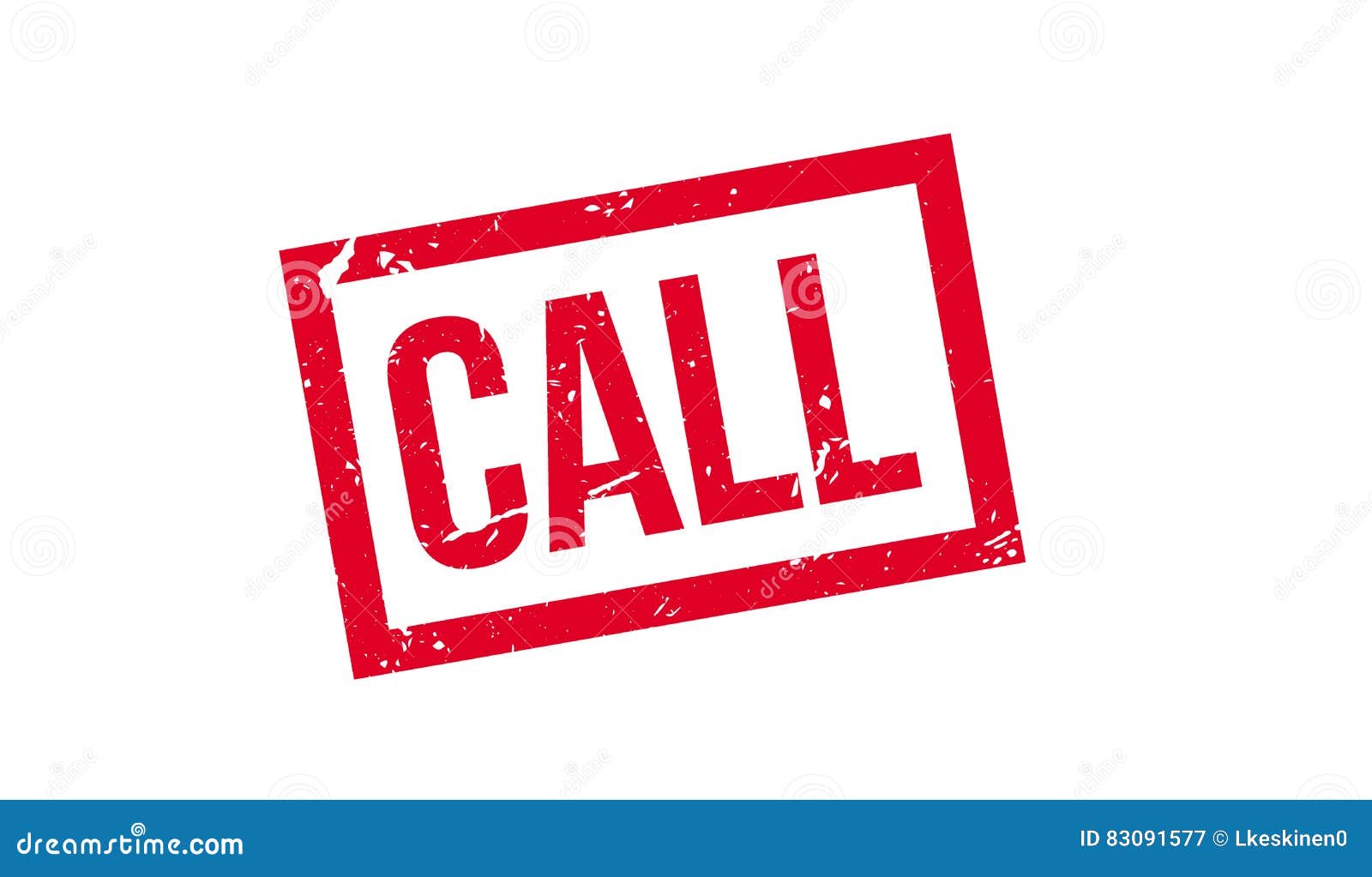 Call rubber stamp stock illustration. Illustration of price - 83091577
