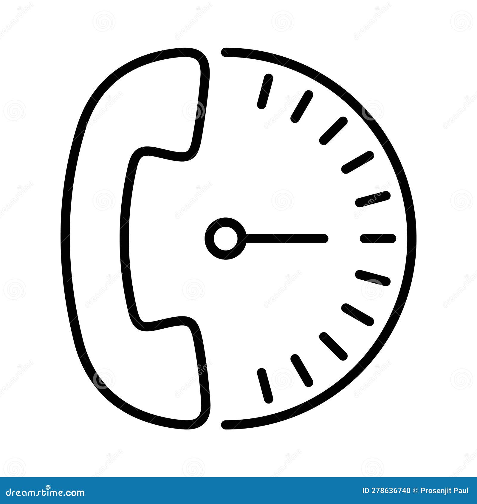 Call, Time, Speed, Fast Call Services Icon Stock Vector - Illustration ...