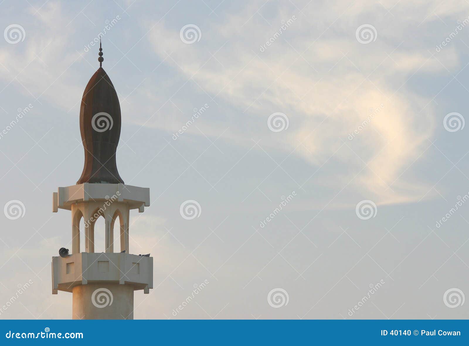 Call to prayer stock photo. Image of sunset, belief, minaret - 40140