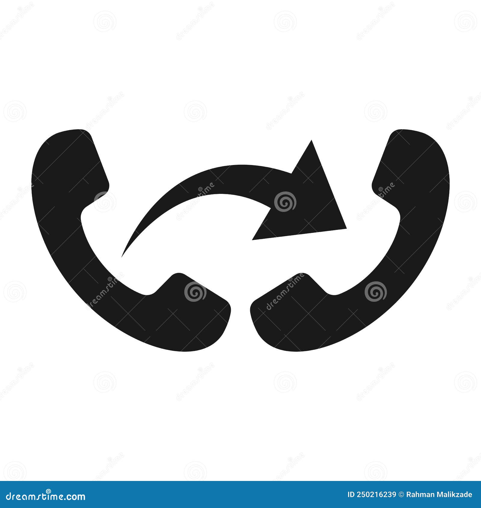 Call Transfer Icon App Vector. Phone Icon Symbol Stock Vector ...