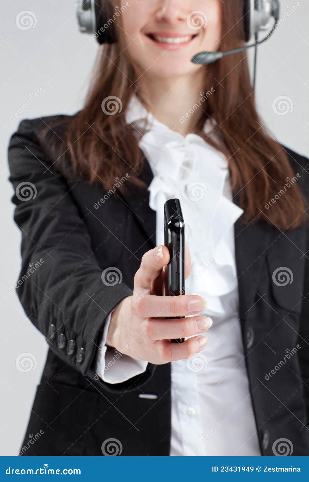 Call us! stock image. Image of hand, center, lady, microphone - 23431949