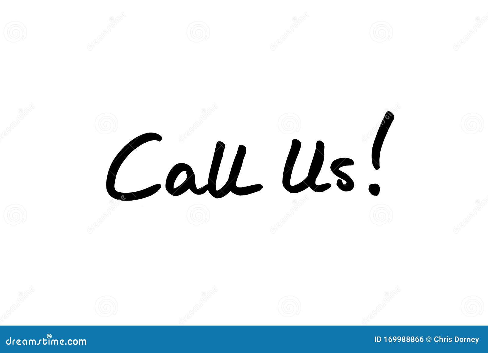 Call Us stock illustration. Illustration of invitation - 169988866