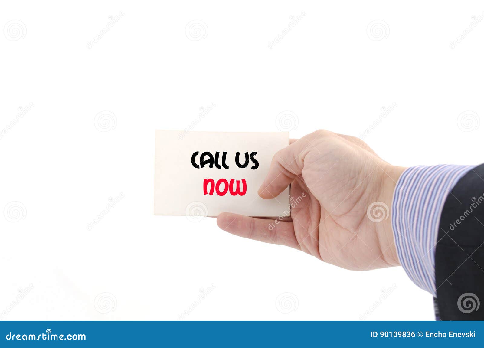 Call us now text concept stock photo. Image of personal - 90109836