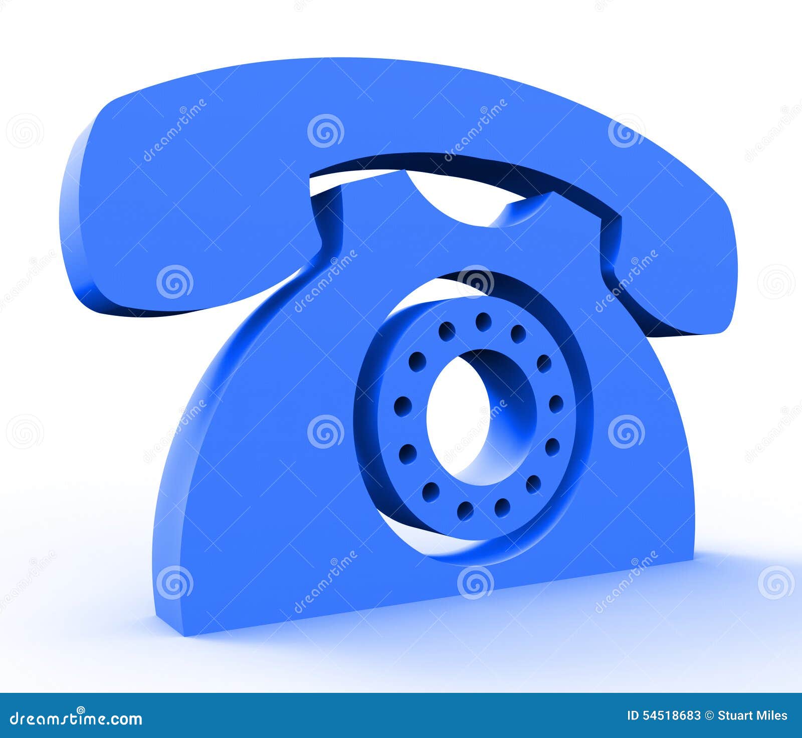 Call Us Service Means Help Desk and Advice Stock Illustration ...