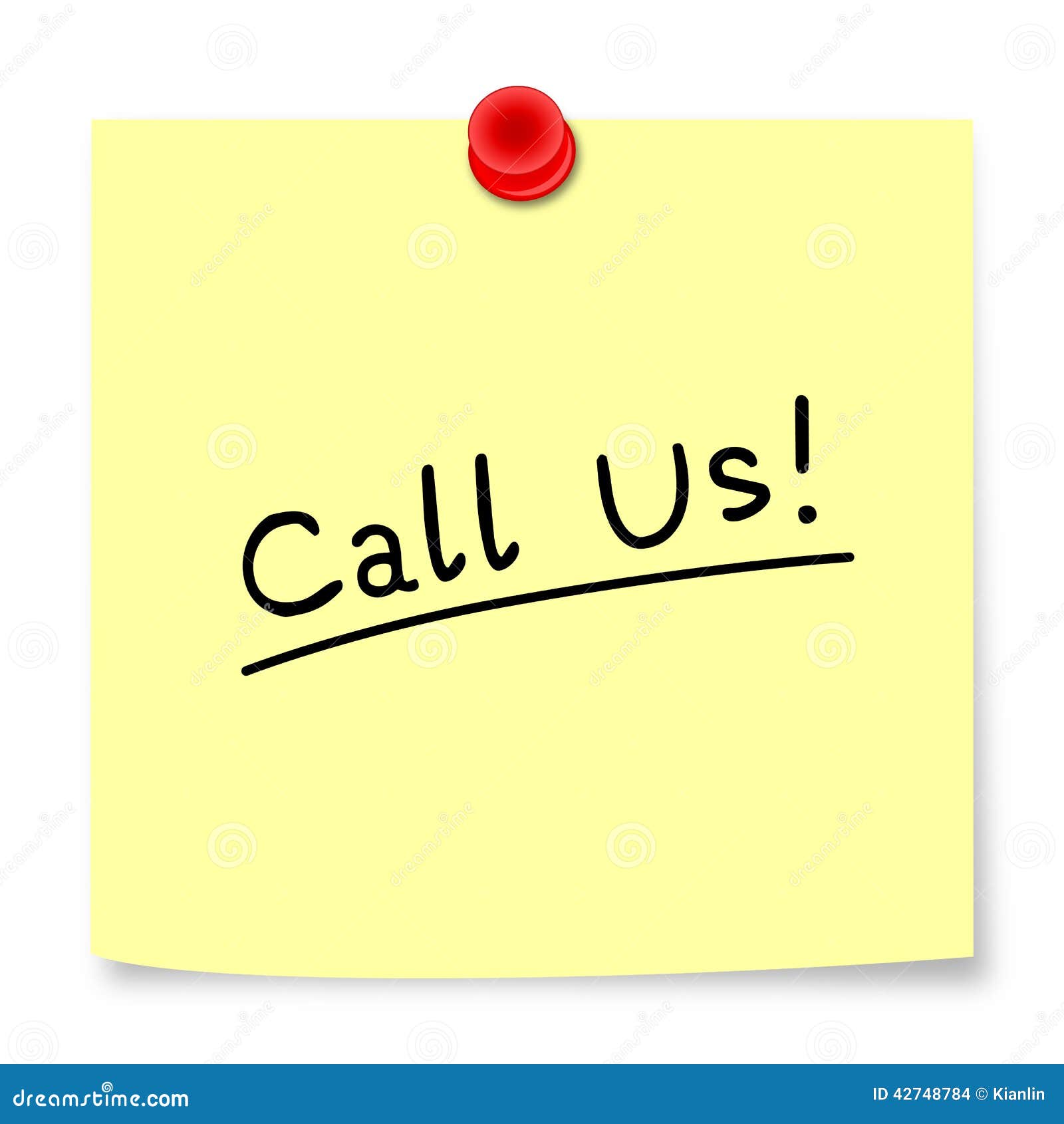 Call Us! stock illustration. Illustration of contact - 42748784