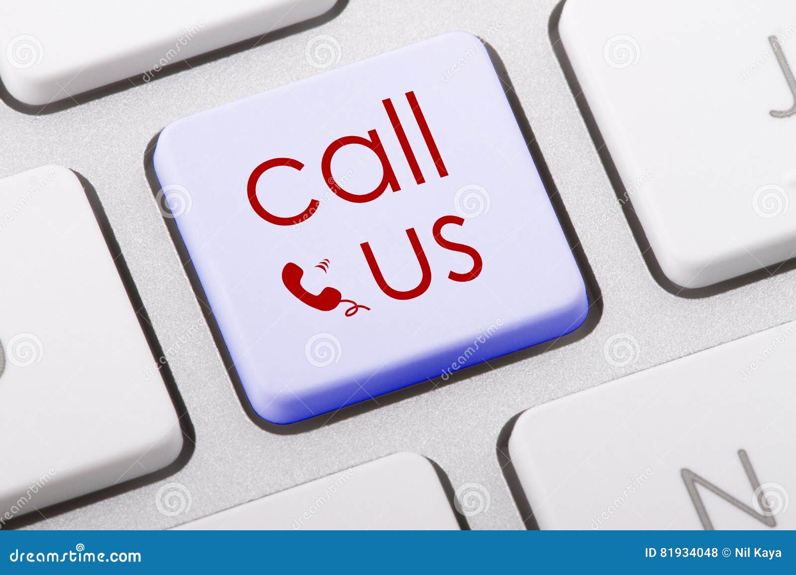 CALL US stock photo. Image of caption, equipment, computer - 81934048