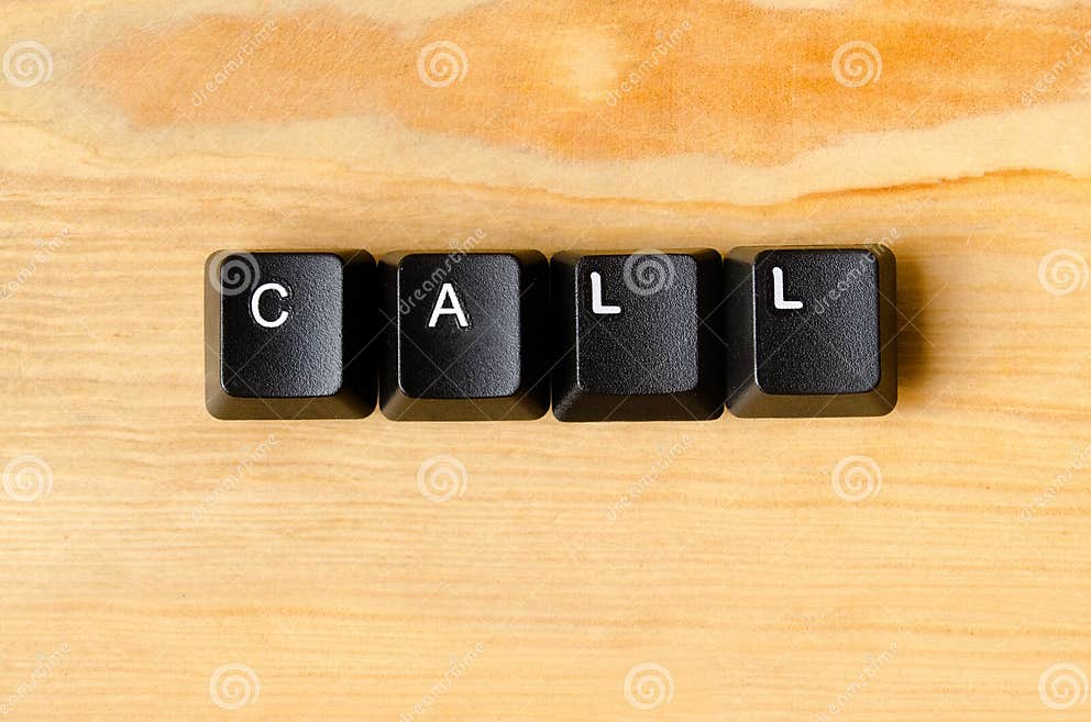 Call word stock image. Image of inspiration, phone, office - 85505957