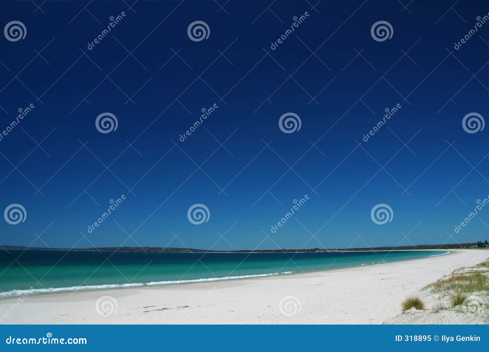 Callala Beach at Jervis Bay Stock Image - Image of jervis, sand: 318895