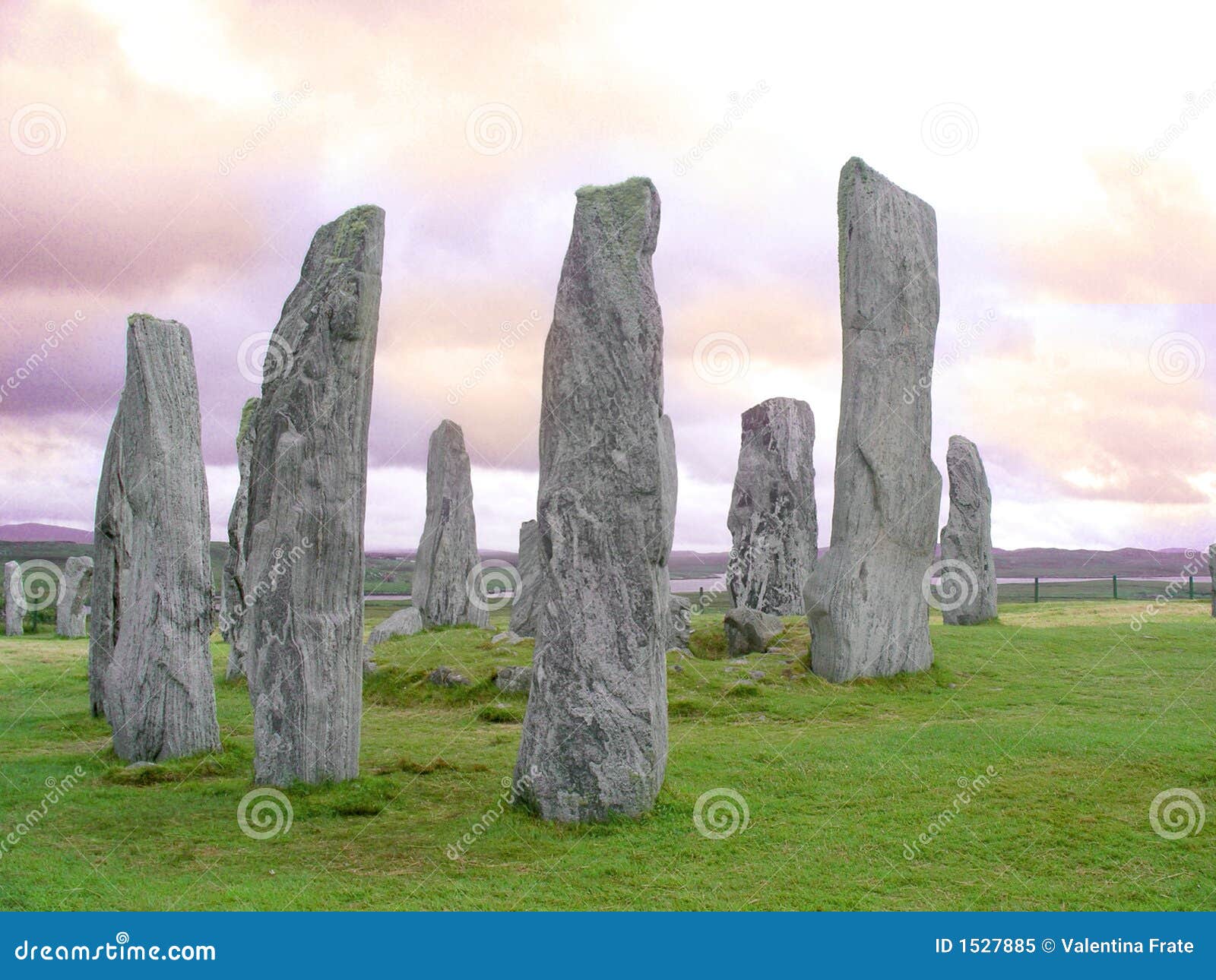 Callanish standing stones stock image. Image of stone - 1527885
