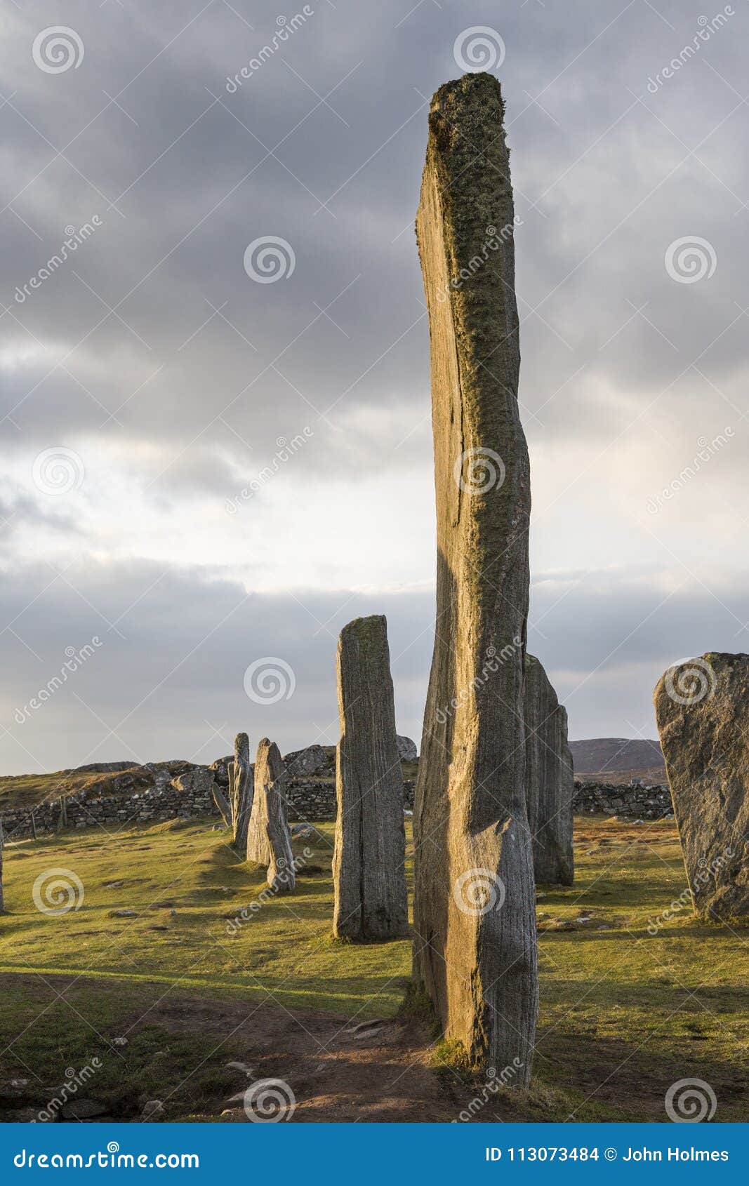 Callanish Stone Circle on the Isle of Lewis in the Outer Hebrides of ...