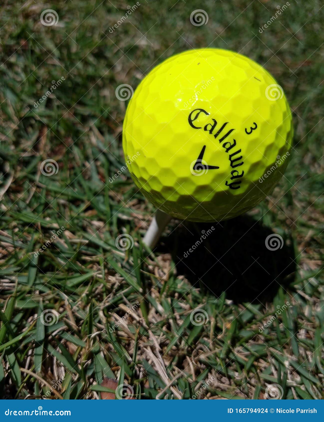 Callaway. Golf ball editorial stock image. Image of yellow - 165794924