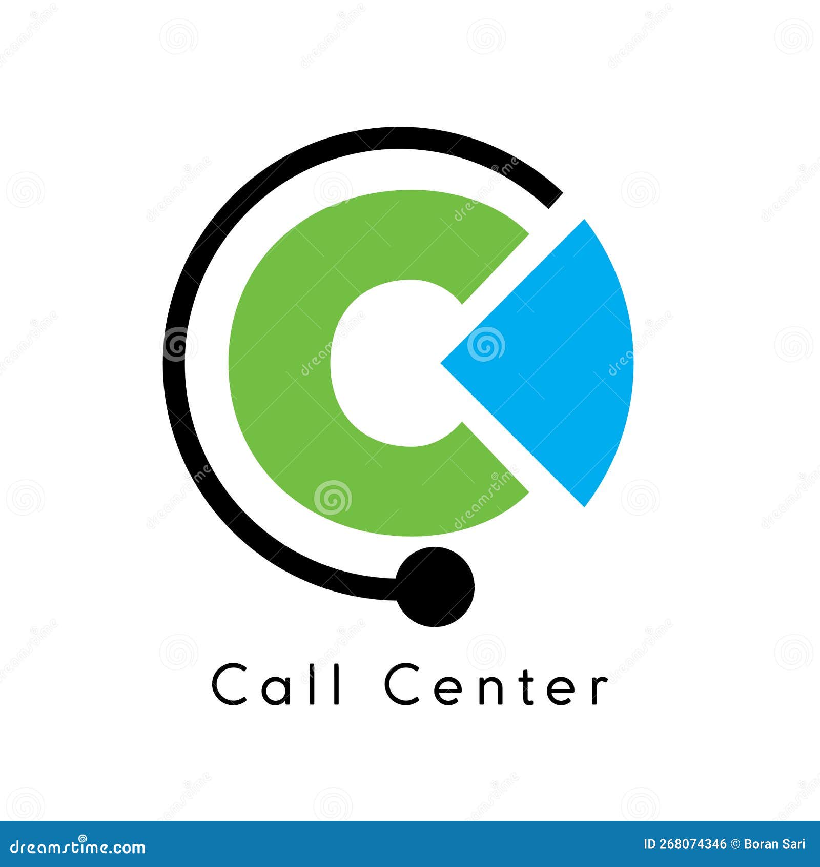 CallCenter Logo Brand, Symbol, Design, Graphic, Minimalist.logo Stock ...