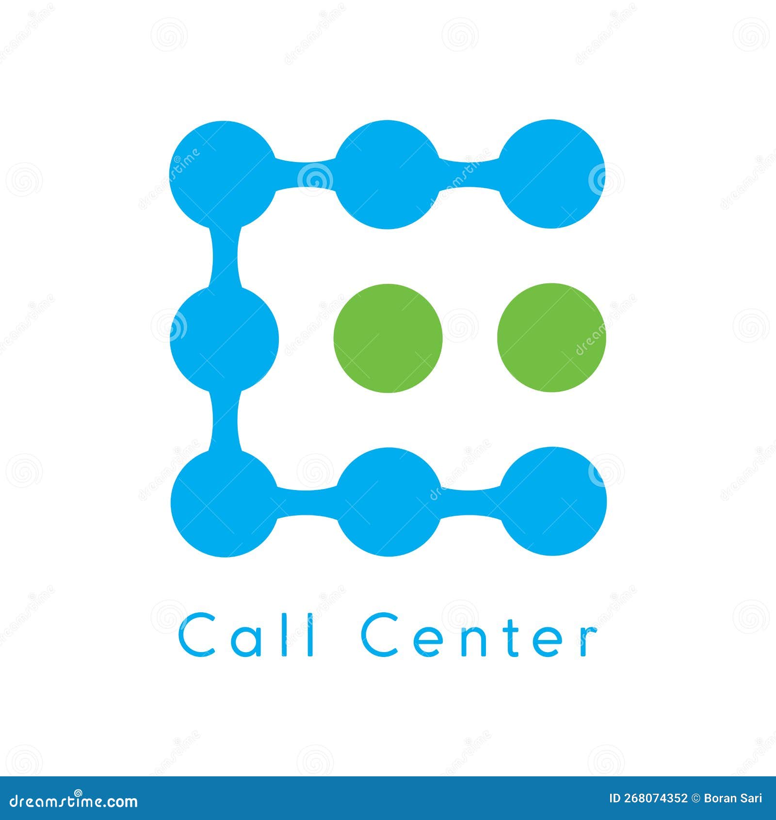 CallCenter 4 Logo Brand, Symbol, Design, Graphic, Minimalist.logo ...