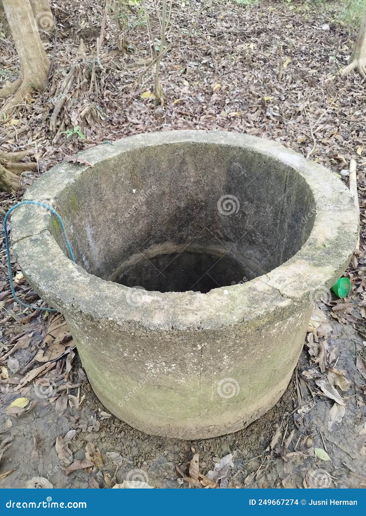 This is Called a Manual Well Pulled Using a Rope without Using ...